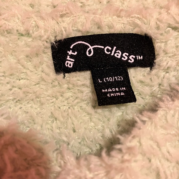 art class | Jackets & Coats | Light Green Fuzzy Sweater | Poshmark